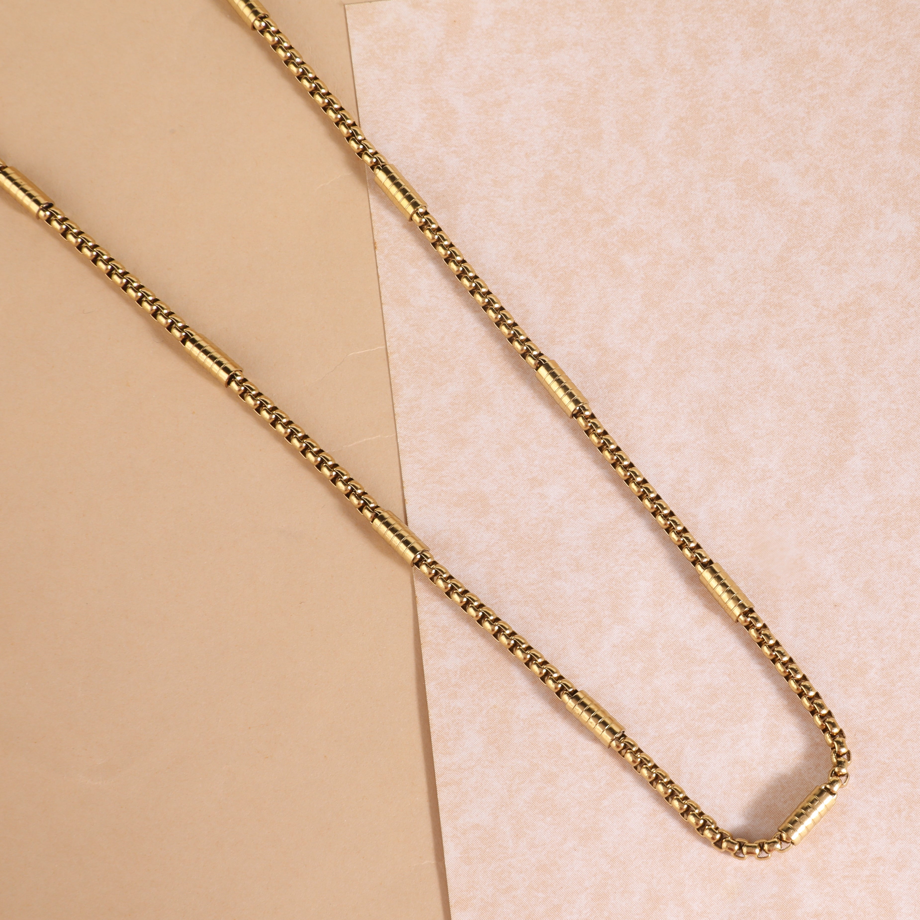 Gold Grid Alpha Men's Chain – Nimee Luxe